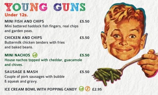 Food and Drink Menus - The Devonshire, Belper